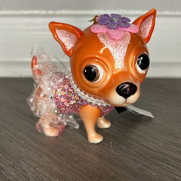 Robert Stanley | Holiday | Robert Stanley Dog Chihuahua Wearing A Tutu Ornament | Poshmark